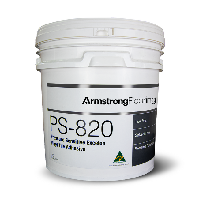 PS-820 Pressure Sensitive Vinyl Tile Adhesive - Armstrong Flooring AU